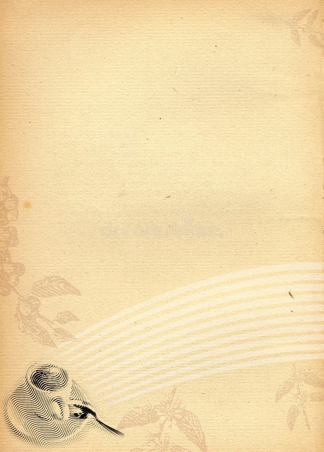 Aged Paper with Coffee Deco Stock Illustration - Illustration of deco ...