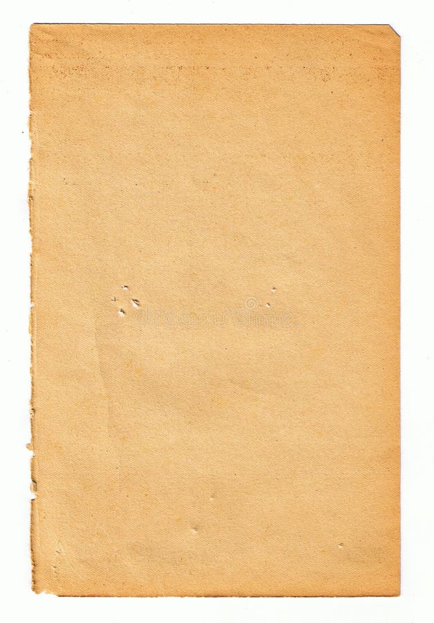 Aged Paper Digitally Scanned from Old Books Stock Image - Image of ...