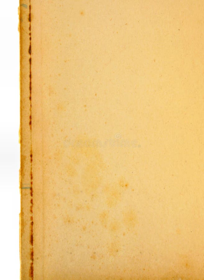 Empty Page of a Very Old Book Stock Image - Image of century, antique ...
