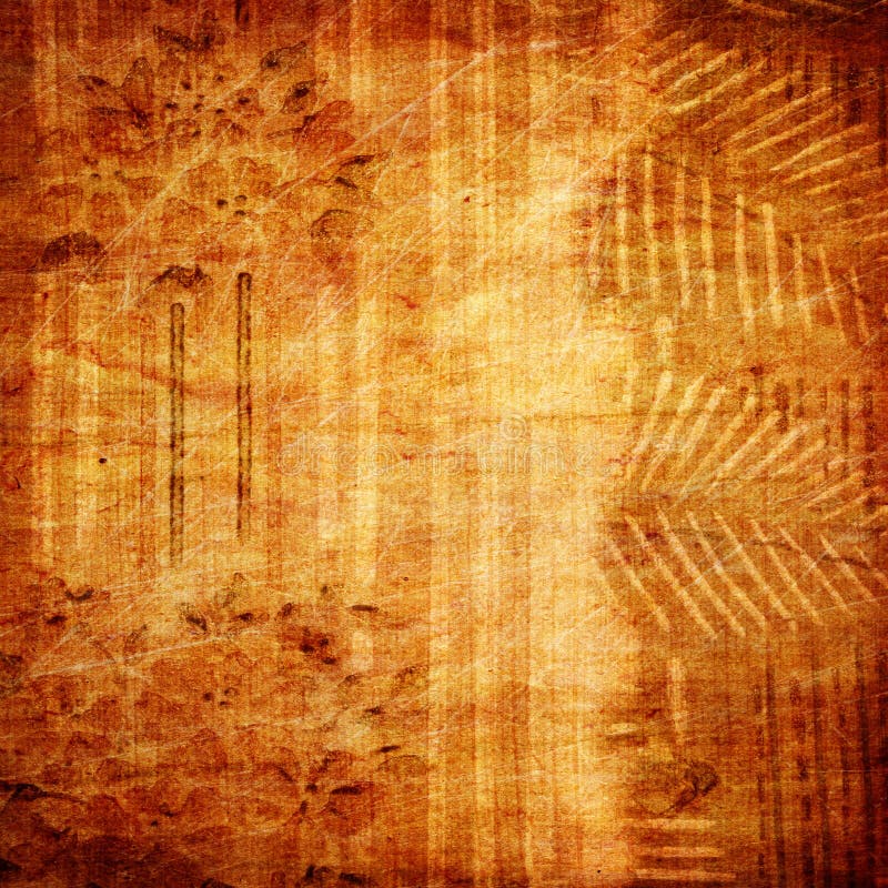 Aged Paper Texture Close Up Stock Illustration - Illustration of yellow ...