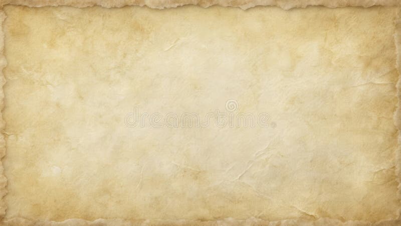Aged Paper Texture a Grunge Background with Irregular Edges and Subtle ...