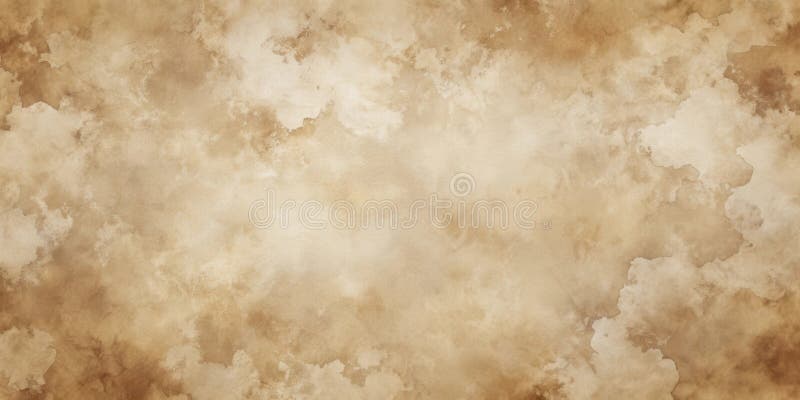 Aged Paper Texture with Subtle Brown Watercolor Stains. Generative AI ...