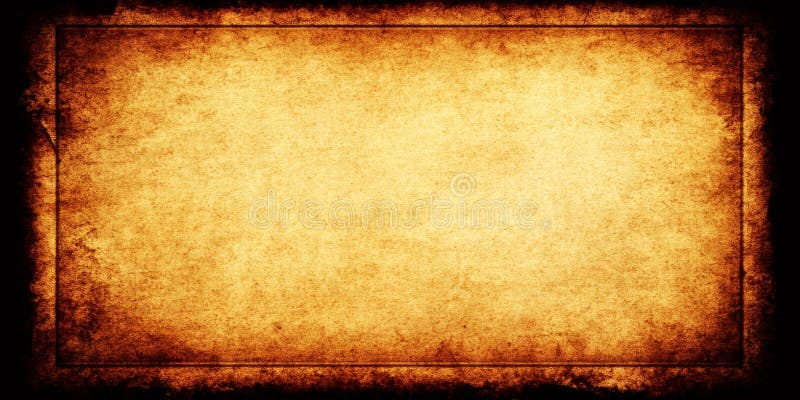 Vintage Parchment Texture with Intricate Border, Presenting Weathered ...