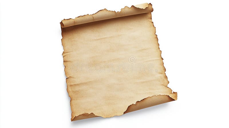 Aged Parchment Scroll Antique Paper Texture Rolled Manuscript Vintage ...