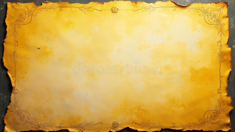 Aged Parchment Scroll, Antique Texture with High Quality Image Stock ...