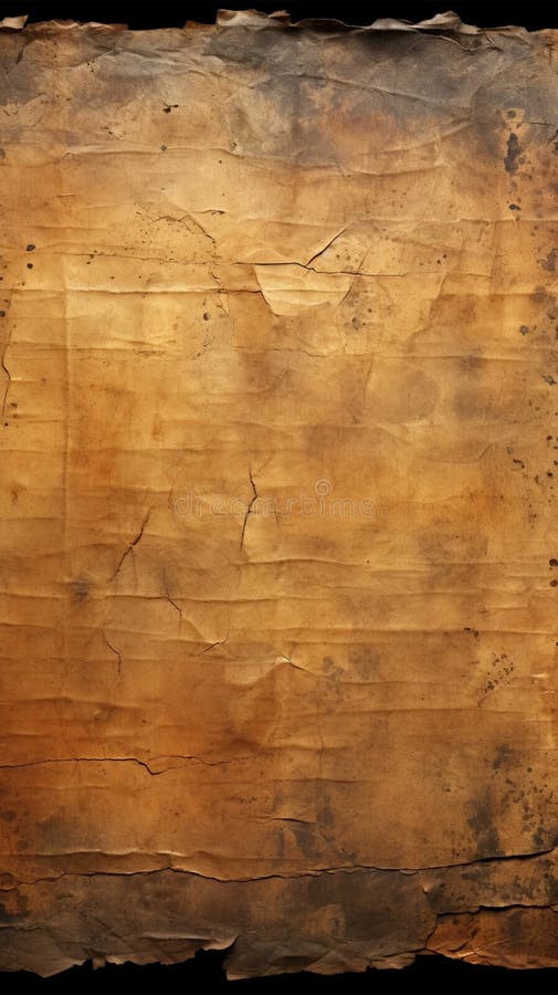 Aged Parchment Texture Featuring Dark, Tattered Edges Stock ...