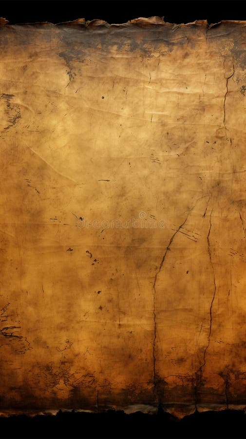 Aged Parchment Texture Featuring Dark, Tattered Edges Stock ...