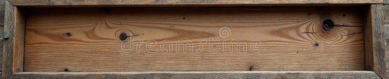 Aged Rectangular Wooden Frame, Missing Artwork , Empty Frame, Interior ...