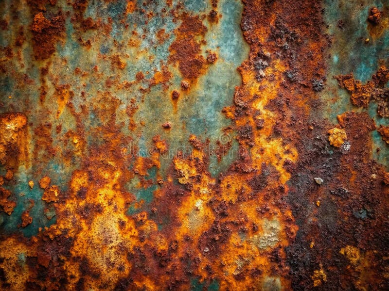 Aged RustColored Grunge Texture a Retro Distressed Background for ...