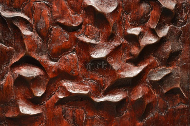 Aged Rusted Iron Texture, Deep Reddish-brown Corrosion Forming Rough ...