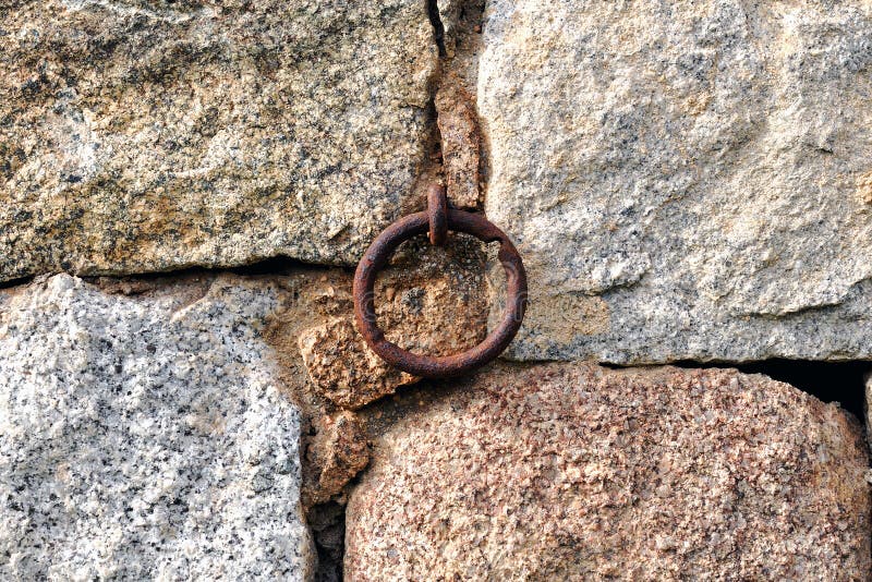 Aged and rusty metal ring stock image. Image of rust - 78838665