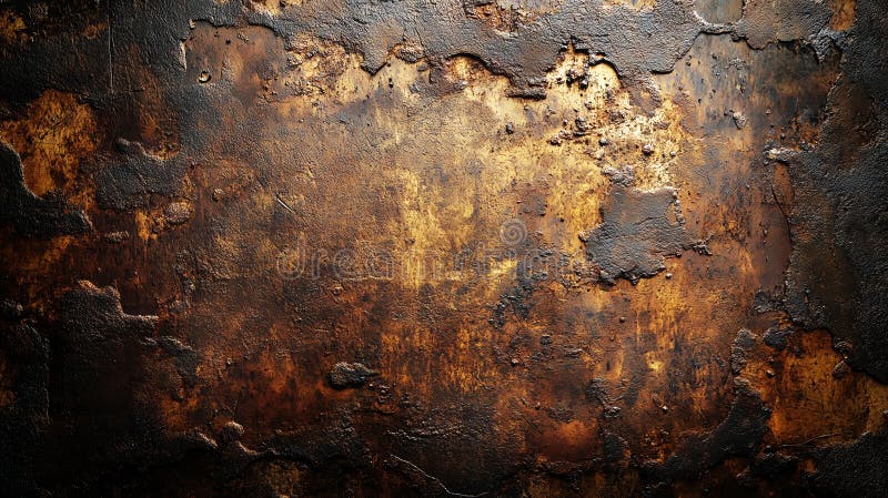 Aged Rusty Metal Surface with Textured Patterns and Rich Earthy Tones ...