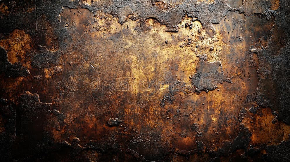 Aged Rusty Metal Surface with Textured Patterns and Rich Earthy Tones ...