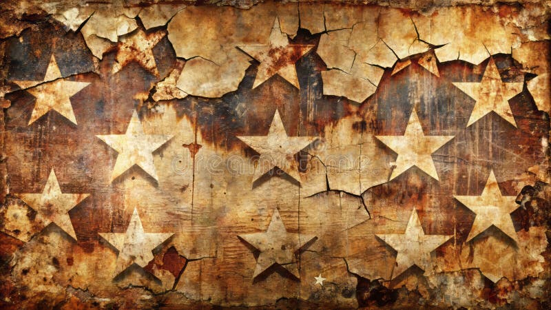 Aged Shattered Digital Frame a Textured Fragmented Design Element for ...