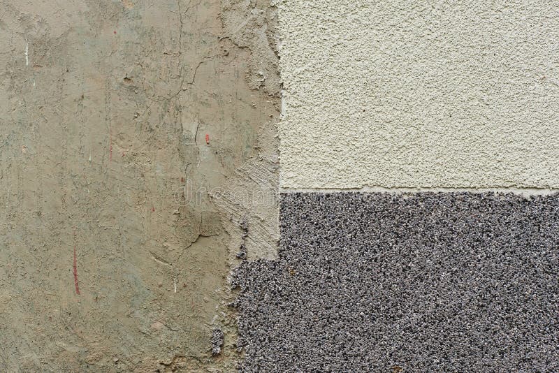 Aged Termal Isolation Wall Texture Grain Rough Surface Low Quality ...