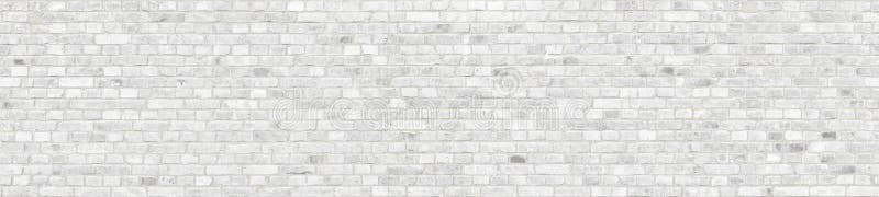 Aged White Old-fashioned Brick Wall Texture Map, 3d Illustration Stock ...