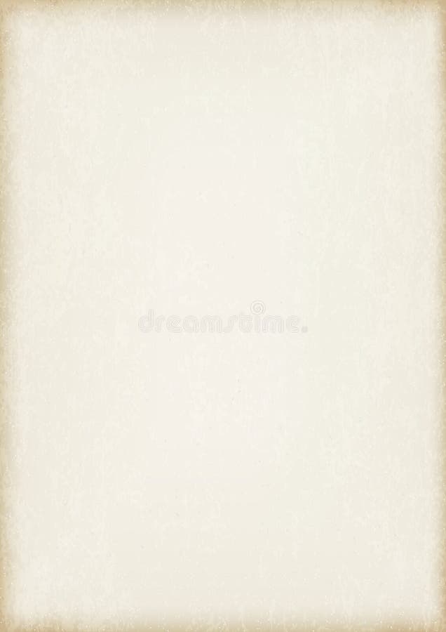 Aged White Paper Blank. A4 Format Stock Vector - Illustration of aged ...