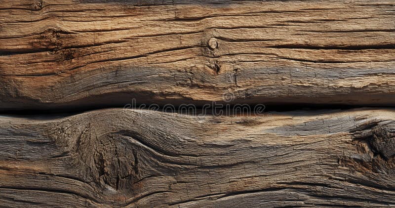 Aged Wood Surface with a Rustic Texture, Full of Natural Veins and ...