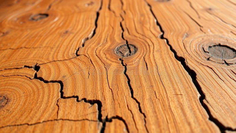 Aged Wood Surface with Soft Texture Patterns and Cracks from Old Coffee ...