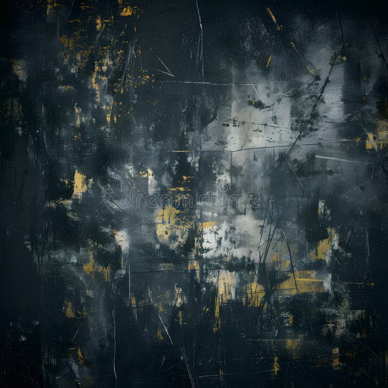 Aged and Worn Out Textured Dark Background with Hints of Light for ...