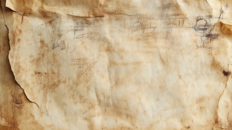 Aged and Worn Paper Texture with Stains and Marks Stock Illustration ...