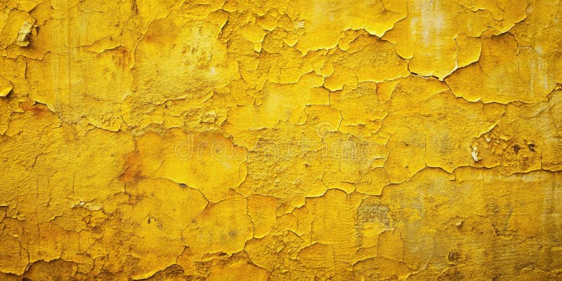 Aged Yellow Grunge Texture Background a Distressed Vintage Wallpaper ...