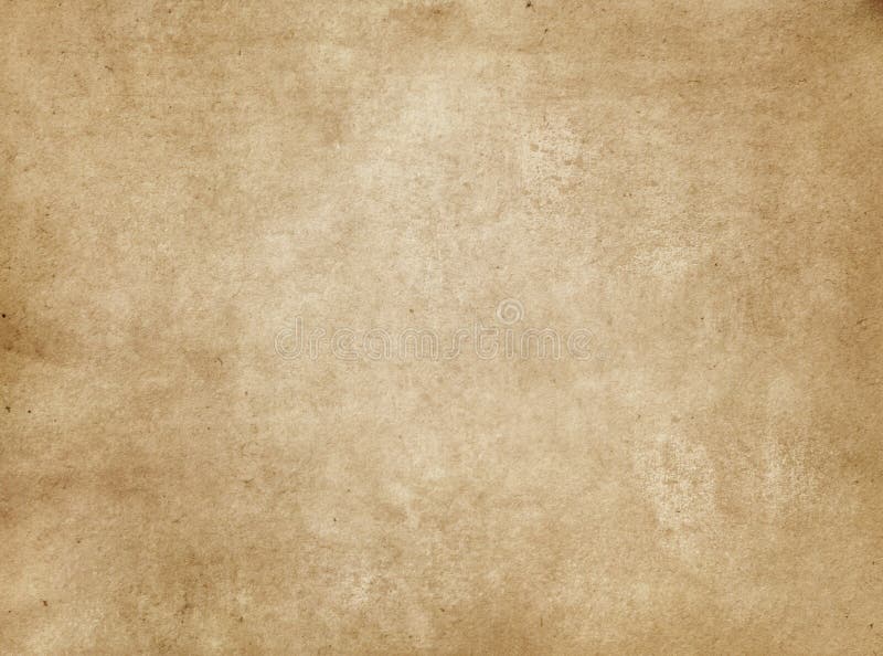 Aged Yellowed Paper Texture or Background. Stock Photo - Image of empty ...