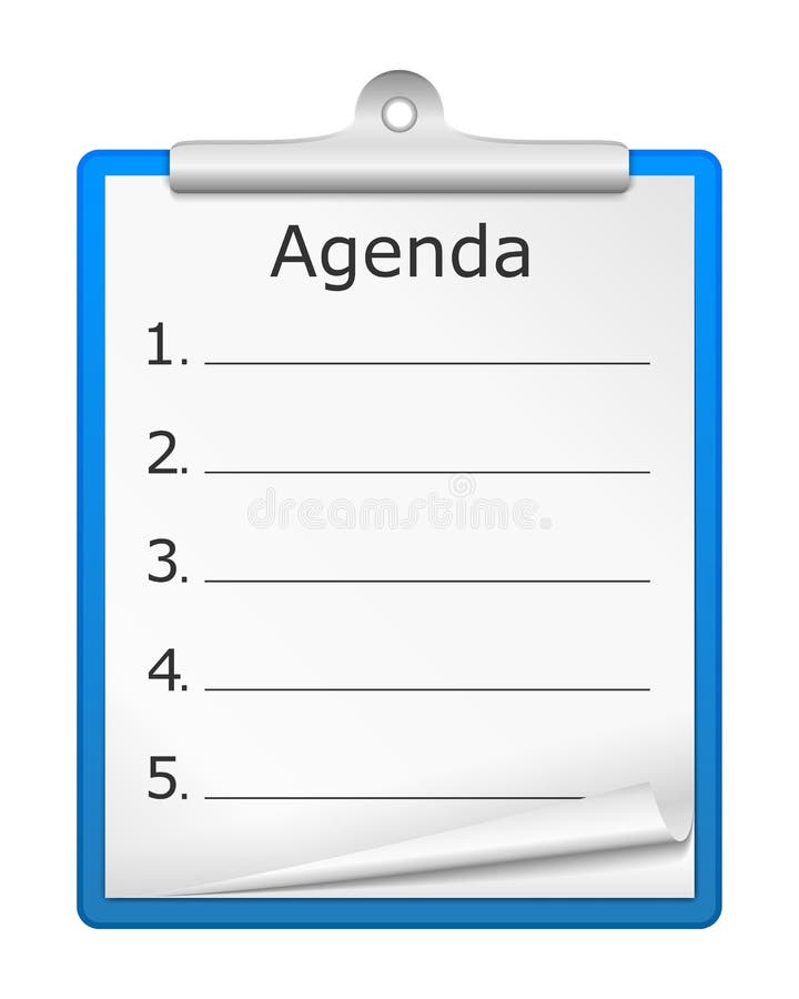 Agenda Clip Art
