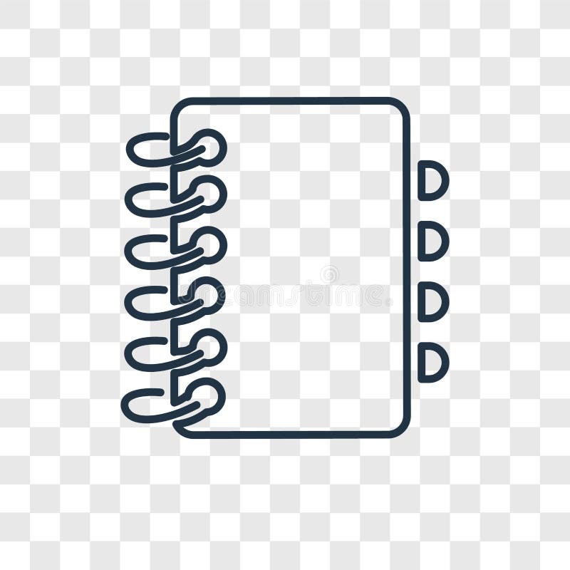 Agenda Icon Vector Isolated on White Background, Agenda Sign , Line ...