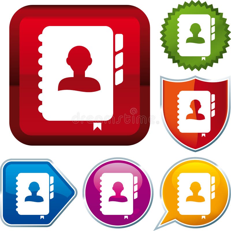 Agenda icon stock vector. Illustration of sign, color - 26995114