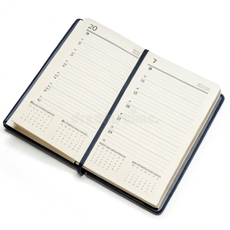 Agenda on Transparent Background Stock Illustration - Illustration of ...