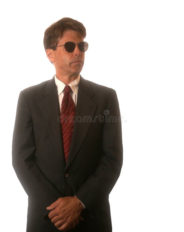 Agent stock image. Image of outdoor, male, isolated, secret - 2873825