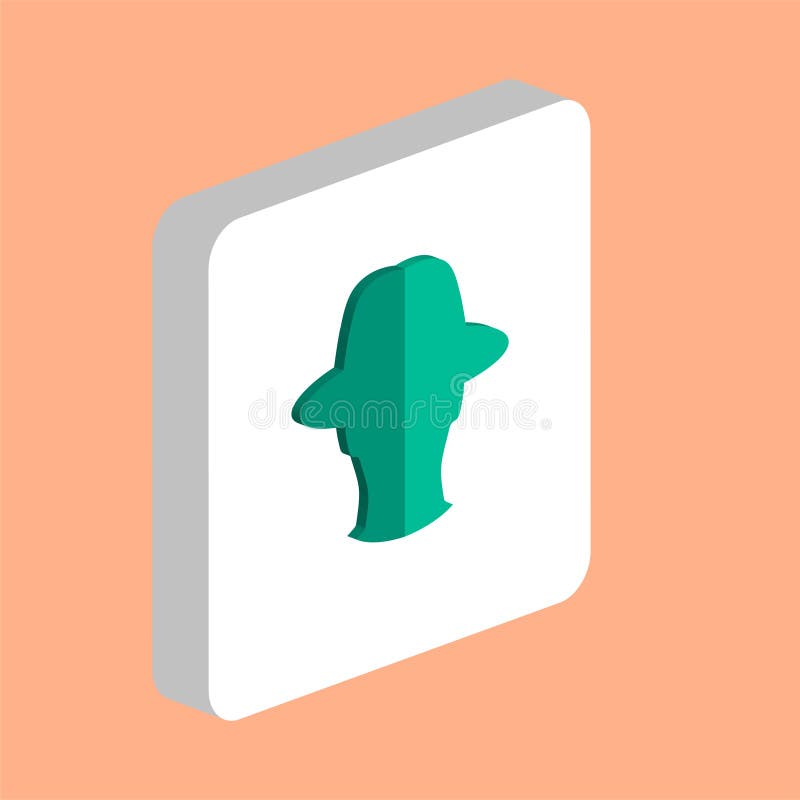 Agent computer symbol stock illustration. Illustration of background ...