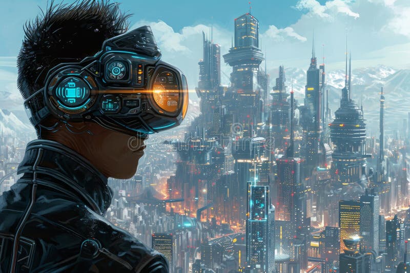 Agent Future High Tech. Generate Ai Stock Photo - Image of tech, agent ...