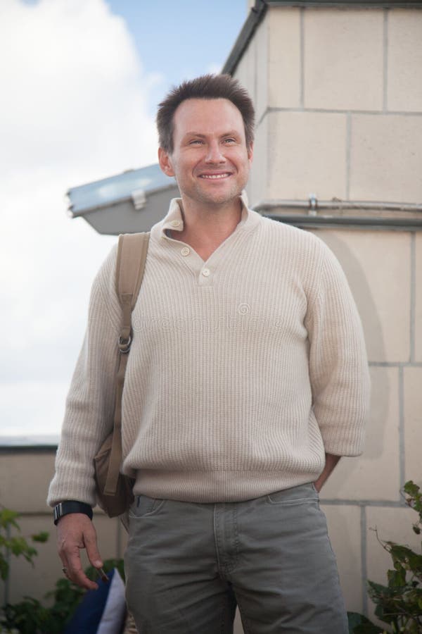 Agente Christian Slater. imagen editorial. Imagen de soldadura - 26299360