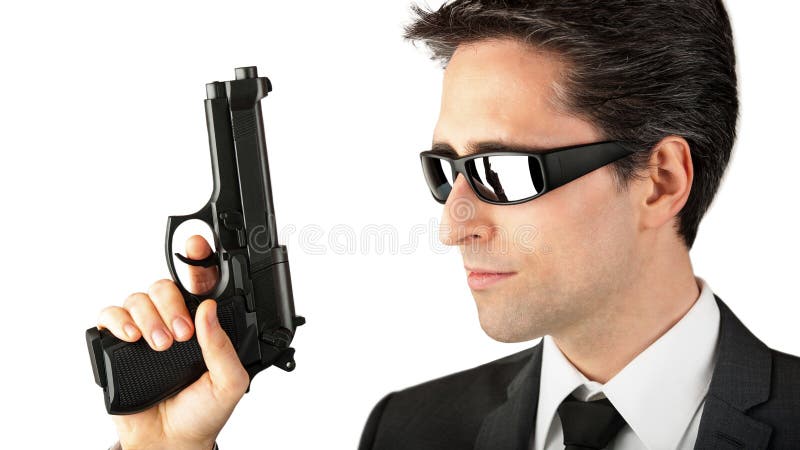 Agente secreto foto de archivo. Imagen de moderno, mano - 28190514