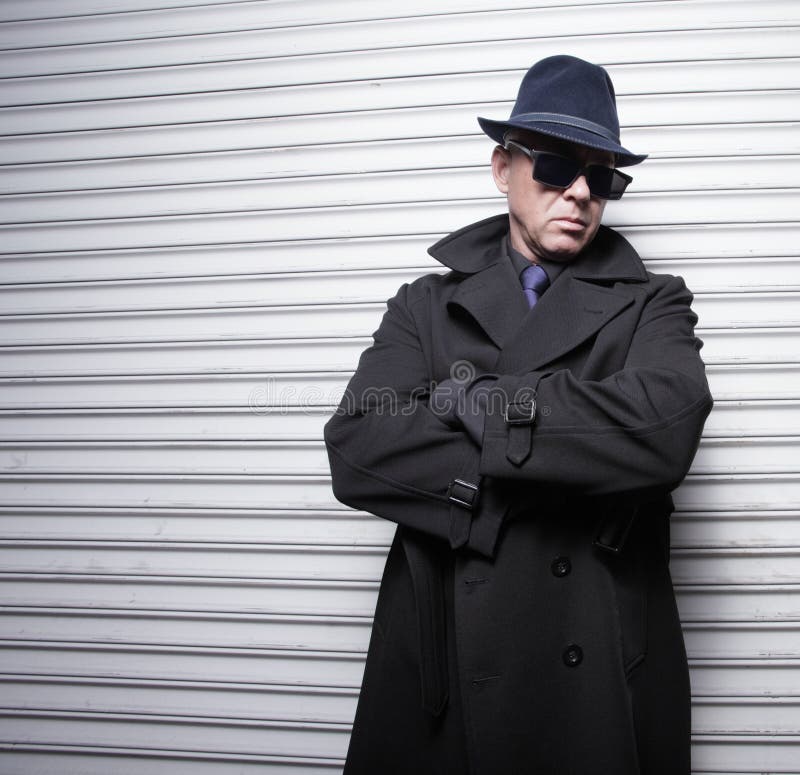 Uomini D'affari Dell'agente Segreto Fotografia Stock - Immagine di ...