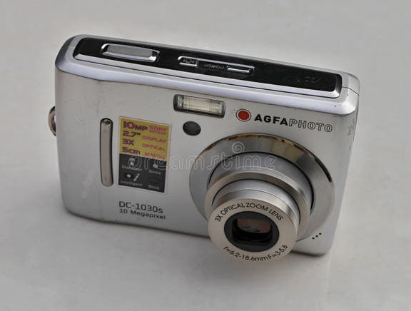 AGFA PHOTO Digital Camera DC-1030s Featuring a Sony Sensor Editorial ...