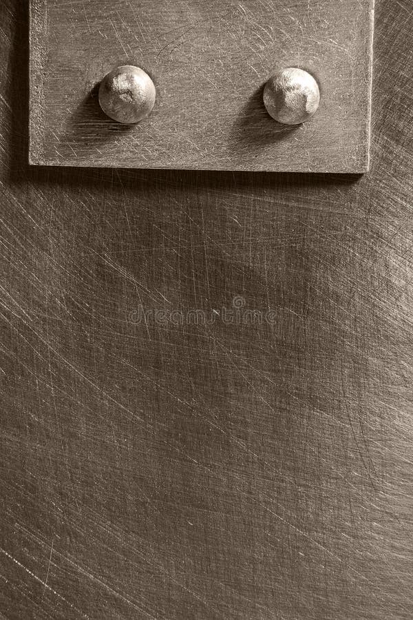 Aggraffatura Rivettata Sul Metallo Immagine Stock - Immagine di ...