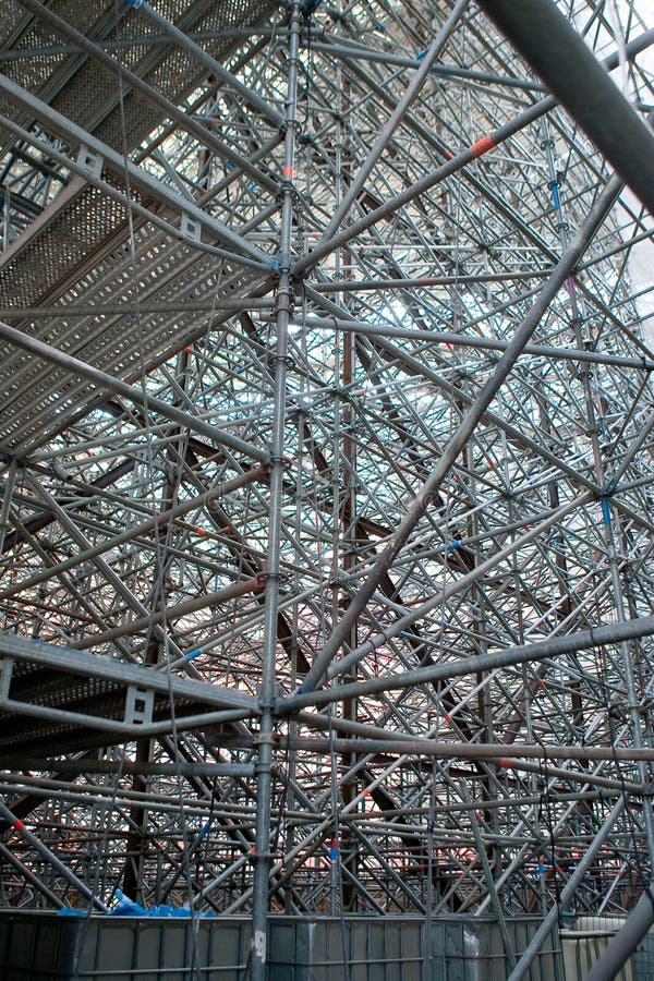 Aggregate falsework stock image. Image of commotion, outdoor - 14349245