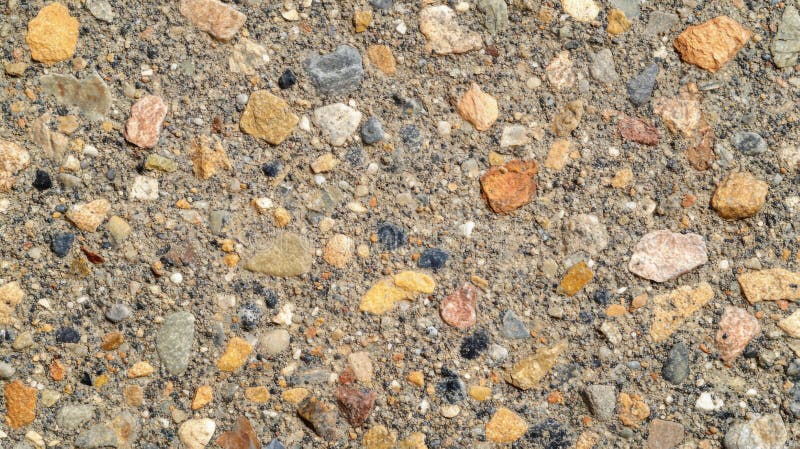 Aggregate Stone Concrete Surface Texture Background Stock Illustration ...
