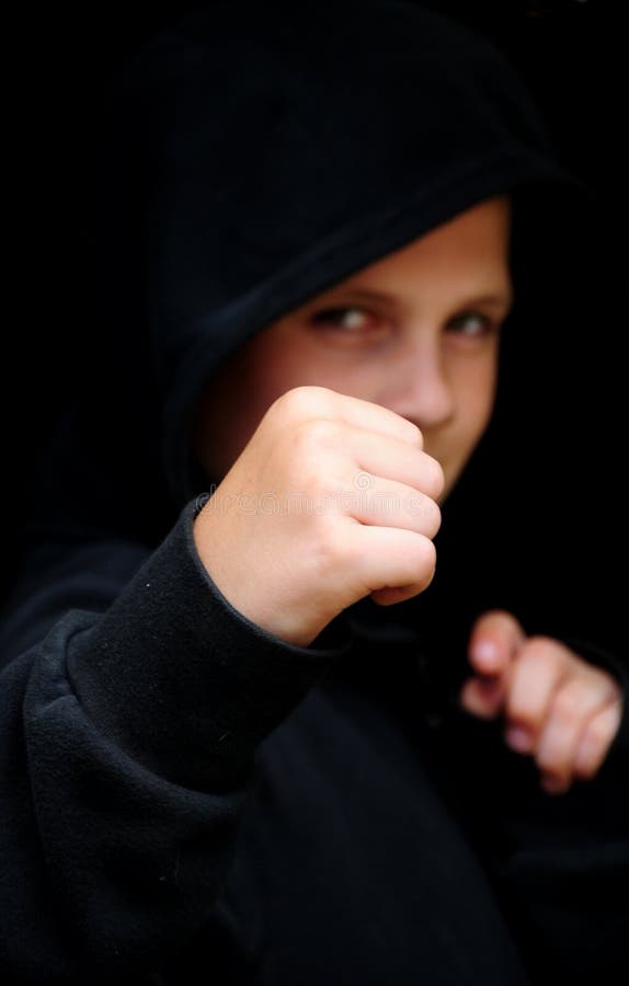 Aggression stock photo. Image of thug, britain, teenager - 5937262