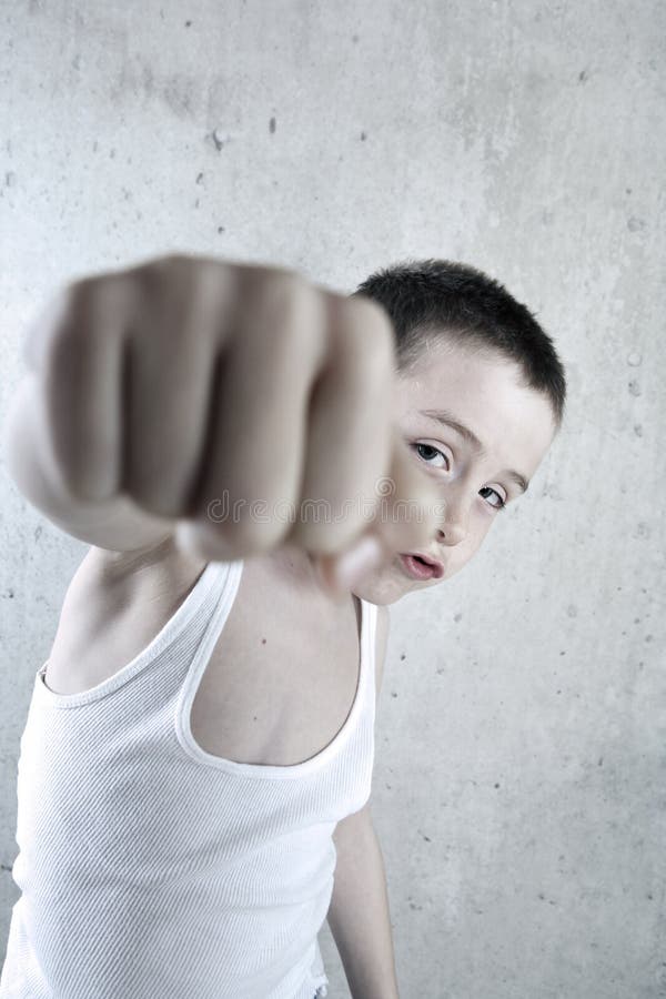 Aggression stock photo. Image of boisterous, childhood - 553048