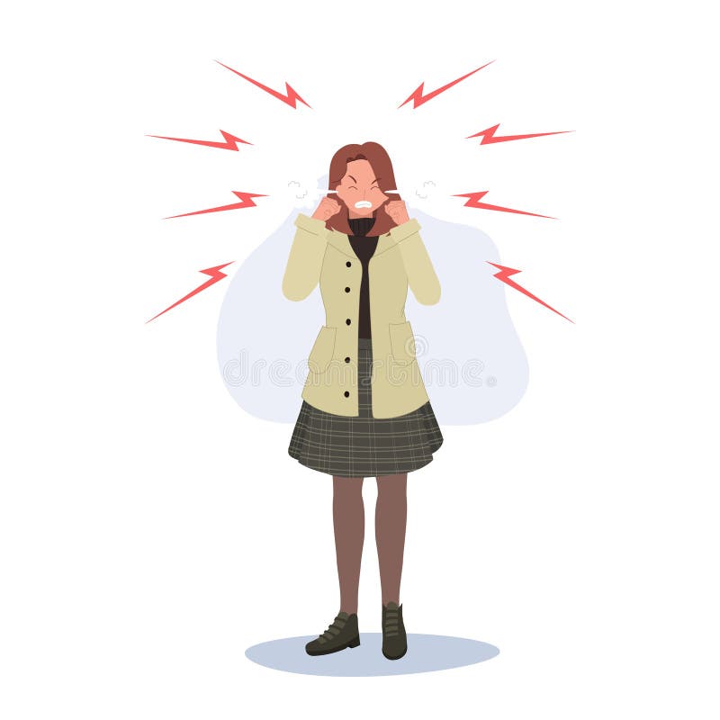 Aggressive Anger. Furious Very Angry Person Stock Vector - Illustration ...