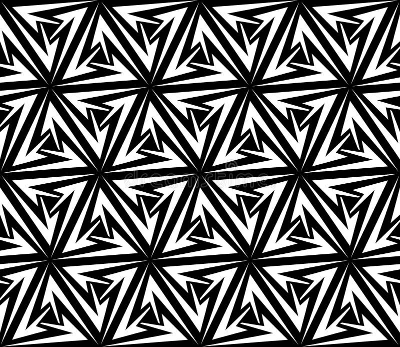 Aggressive Arrows Seamless Pattern Stock Vector - Illustration of arrow ...