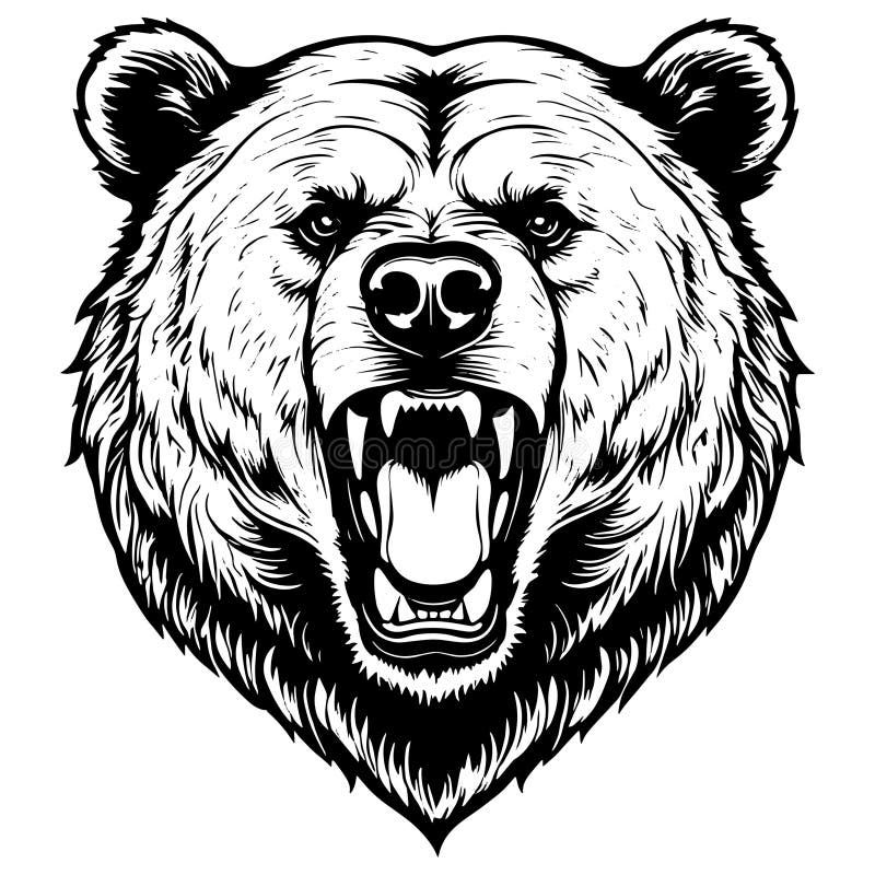 Aggressive Bear Stock Illustrations – 3,046 Aggressive Bear Stock ...