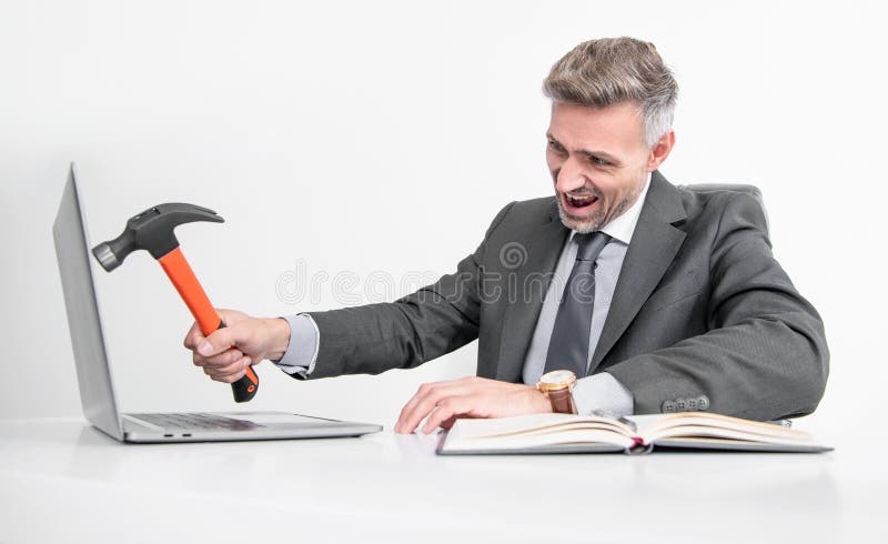 Hammering Laptop Stock Photos - Free & Royalty-Free Stock Photos from ...