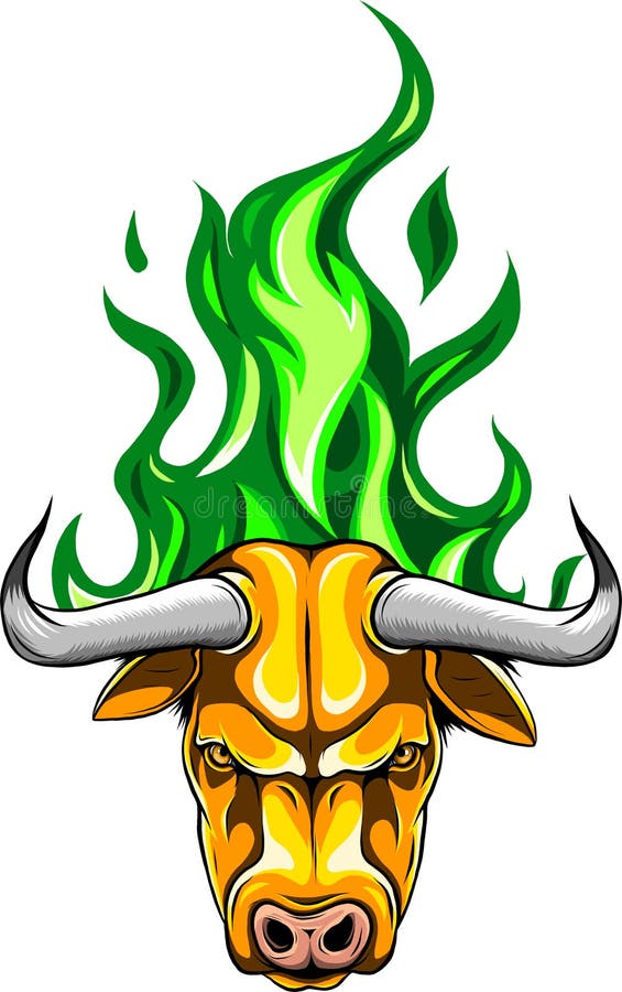 Flaming Bull Stock Illustrations – 91 Flaming Bull Stock Illustrations ...