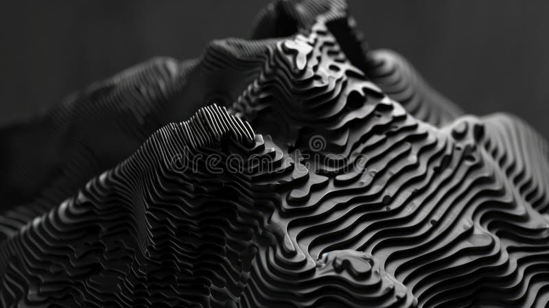 Aggressive Grip Texture Pattern Mimicking Topography Lines, Ai ...