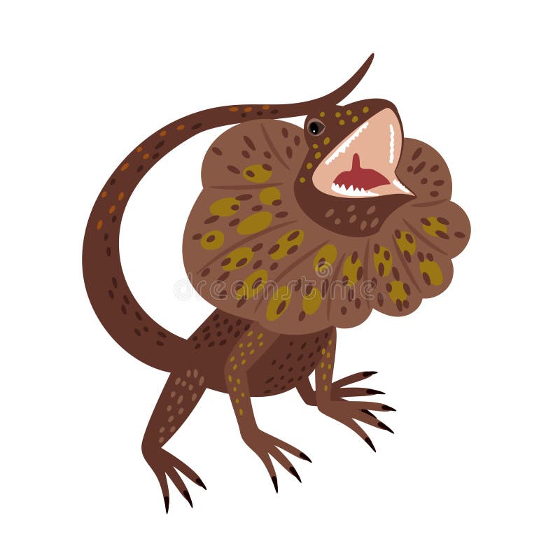 Frilled Lizard Stock Illustrations 73 Frilled Lizard Stock Illustrations Vectors And Clipart